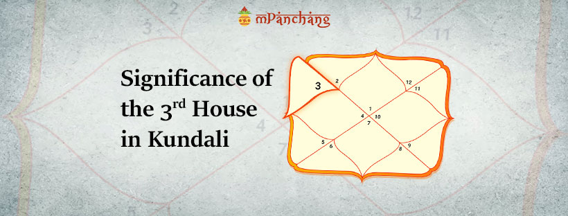 3rd house in Kundali- Significance and Effects in Vedic Astrology