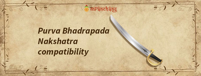 Purva Bhadrapada Nakshatra Compatibility With All Other Nakshatras